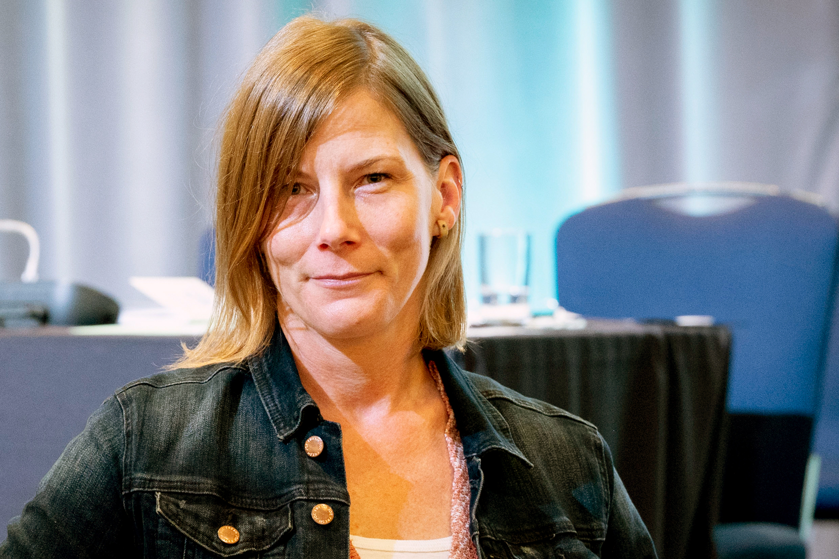 I enjoy being able to help people feel better about their day ...