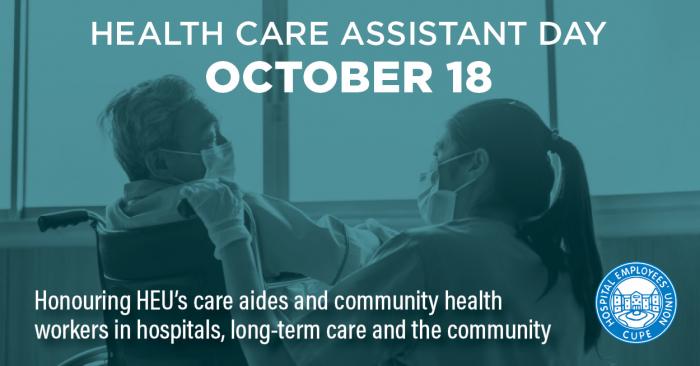 Celebrating your commitment and compassion on Health Care Assistant Day ...