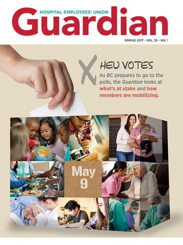Guardian: Spring 2017 | Hospital Employees' Union