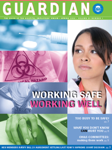 Guardian: Spring 2008 | Hospital Employees' Union