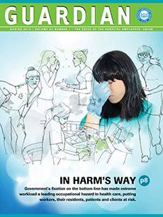 Guardian: Spring 2015 | Hospital Employees' Union