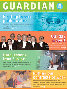 Guardian: Spring 2006 | Hospital Employees' Union